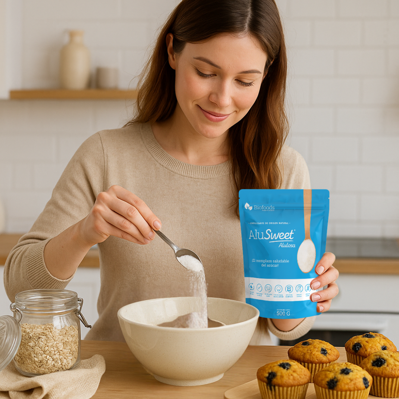 AluSweet Alulosa en Polvo biofoods 500 gramos