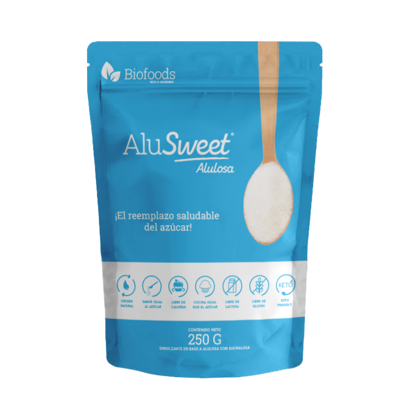 AluSweet Alulosa en Polvo biofoods 250 gramos