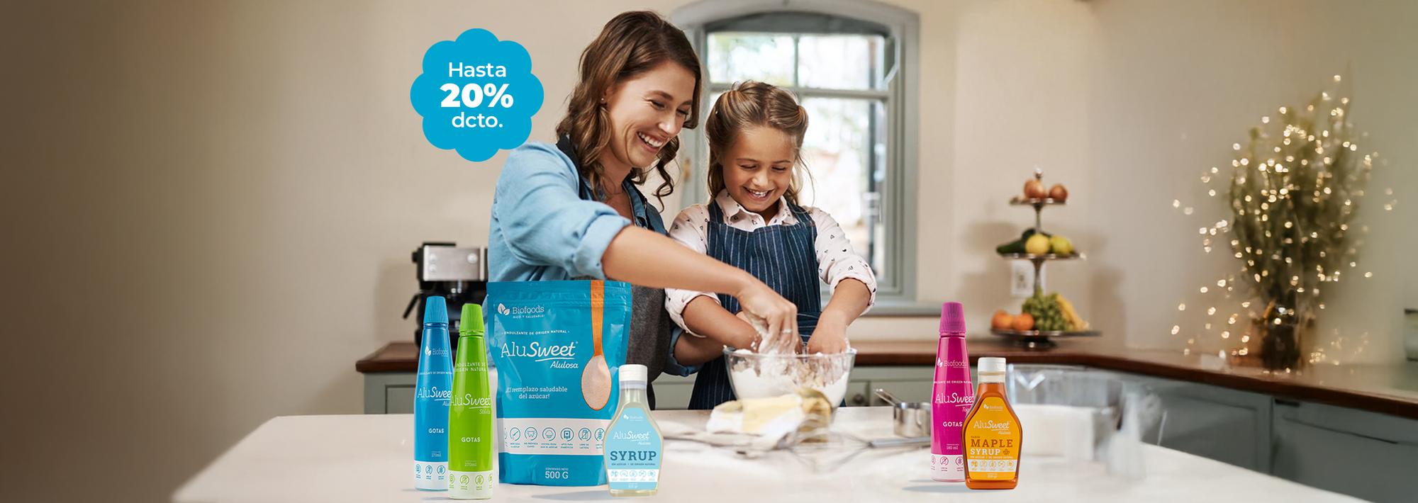 Biofoods AluSweet - Endulzantes naturales, ricos y sanos.