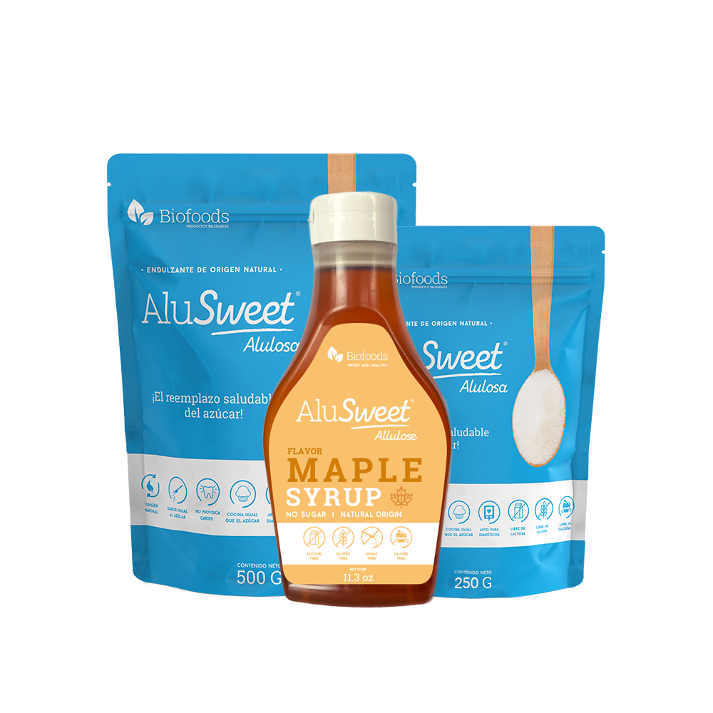 Pack AluSweet Alulosa en Polvo + Syrup Maple — Biofoods SPA